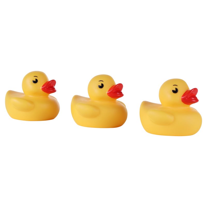 Mamá Pato con Patitos de Goma